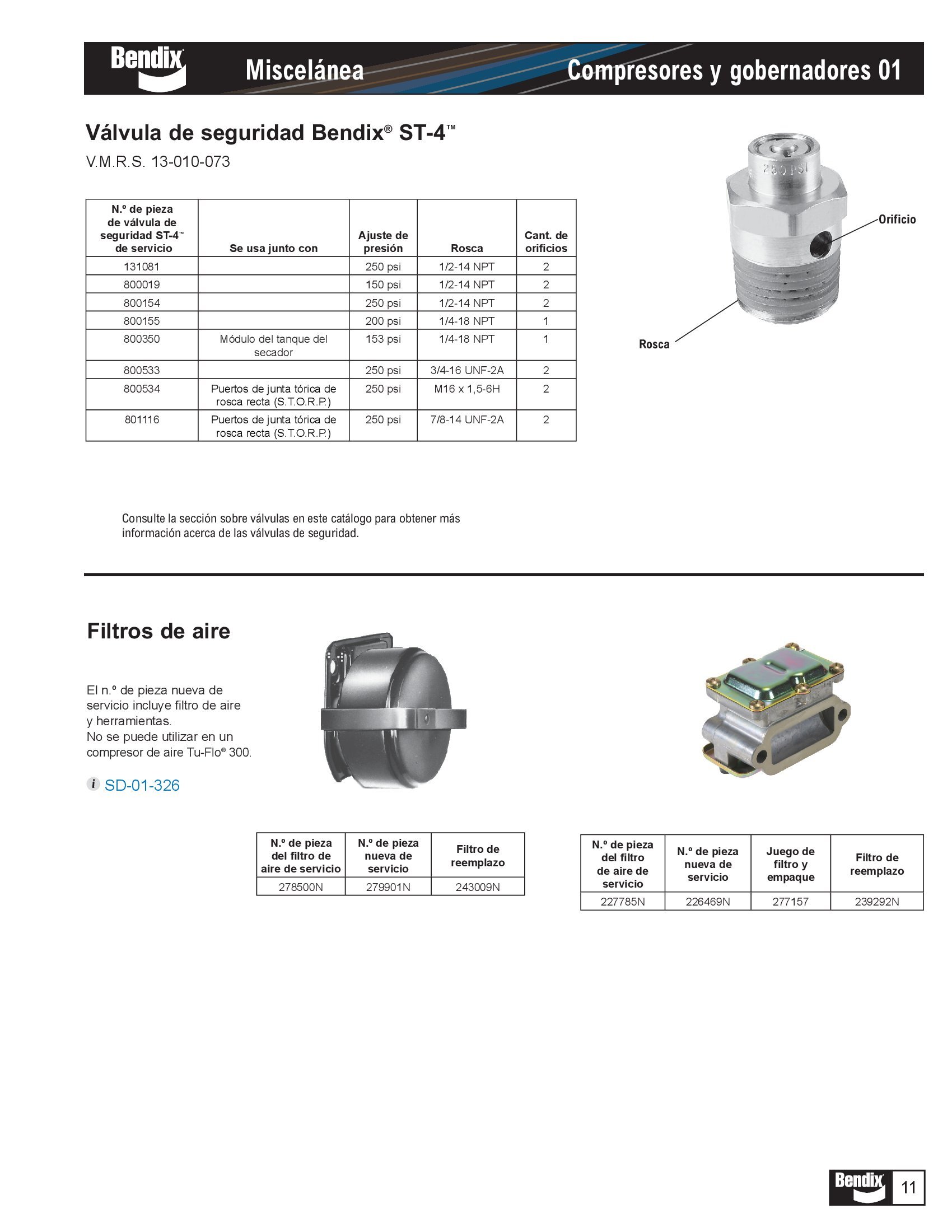BENDIX CHILE - Catálogo de referencia rápida